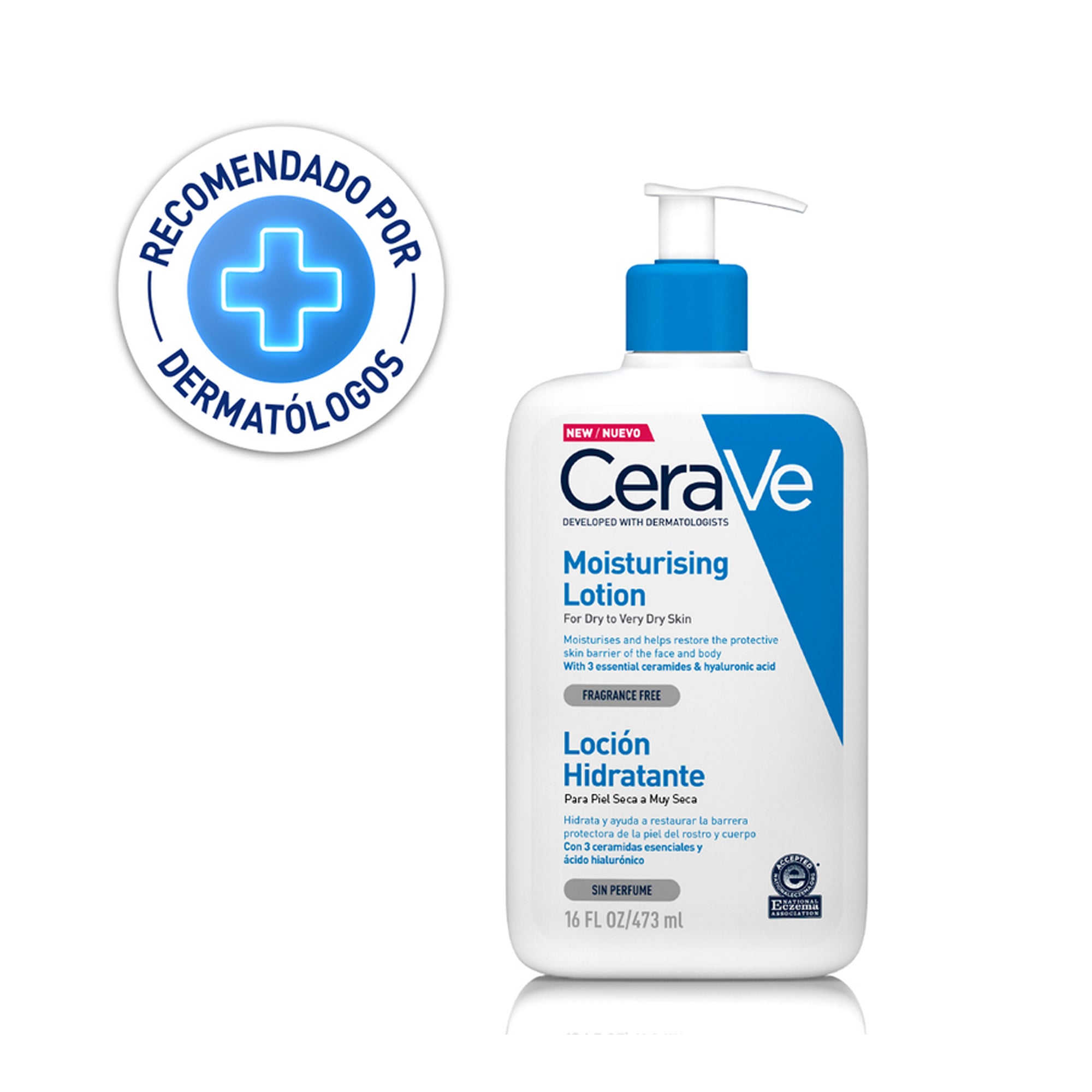 Cerave Crema Hidratante Lotion 473ml – Dermotienda Ecuador