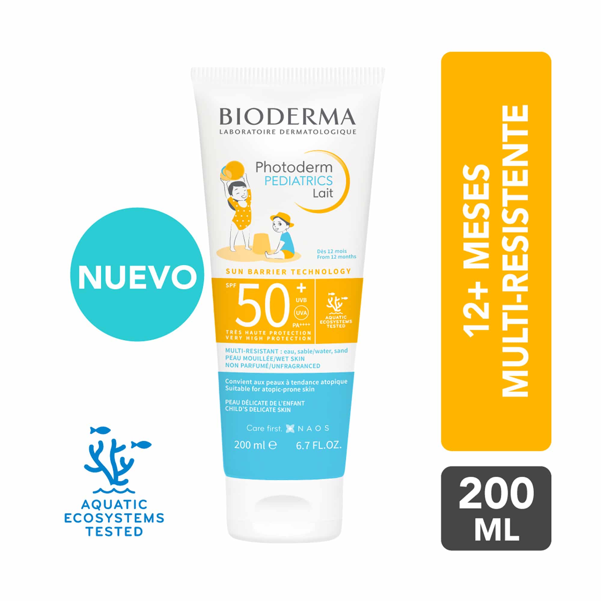 Comprar Bioderma Photoderm Pediatrics Lait SPF50+ – Dermotienda Ecuador